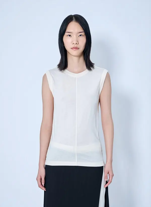 Phoebe Philo Underpinning Tank Top - Cream