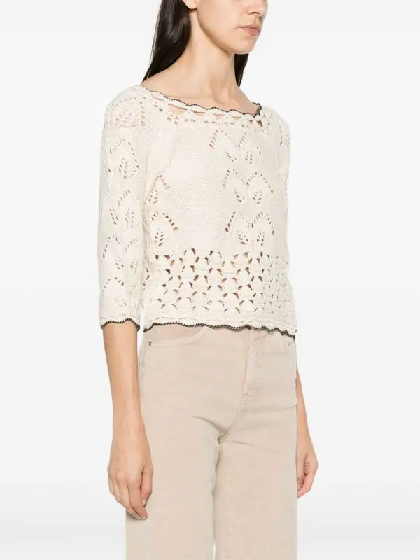 Isabel Marant Étoile Marant Lua Cotton And Wool Top