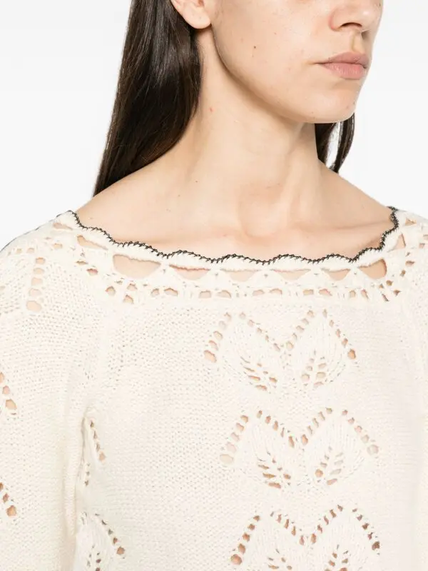 Isabel Marant Étoile Marant Lua Cotton And Wool Top