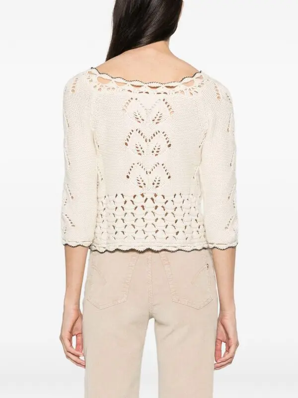 Isabel Marant Étoile Cotton And Wool Top - Multicolor