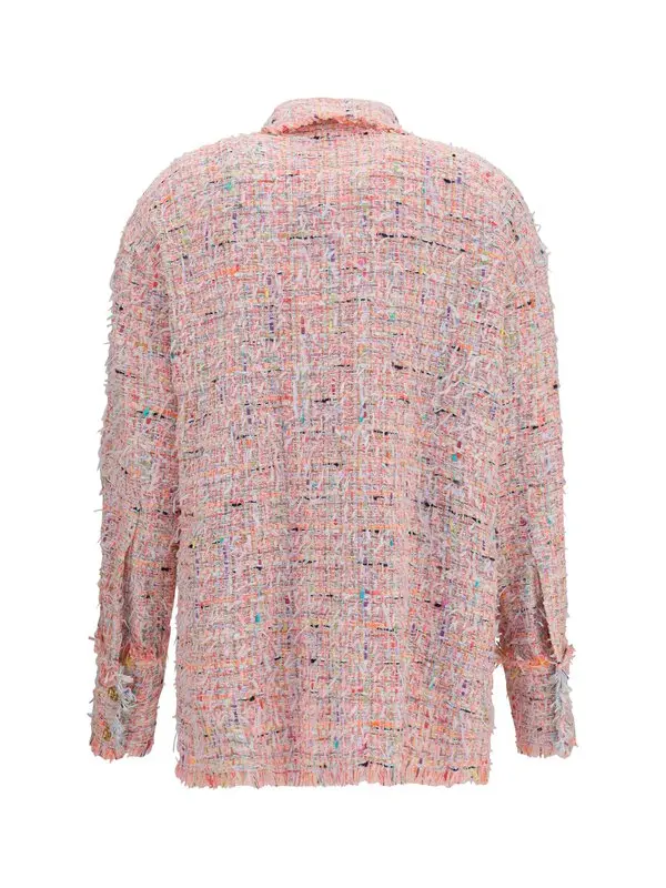 Balmain Tweed Shirt - Multicolor