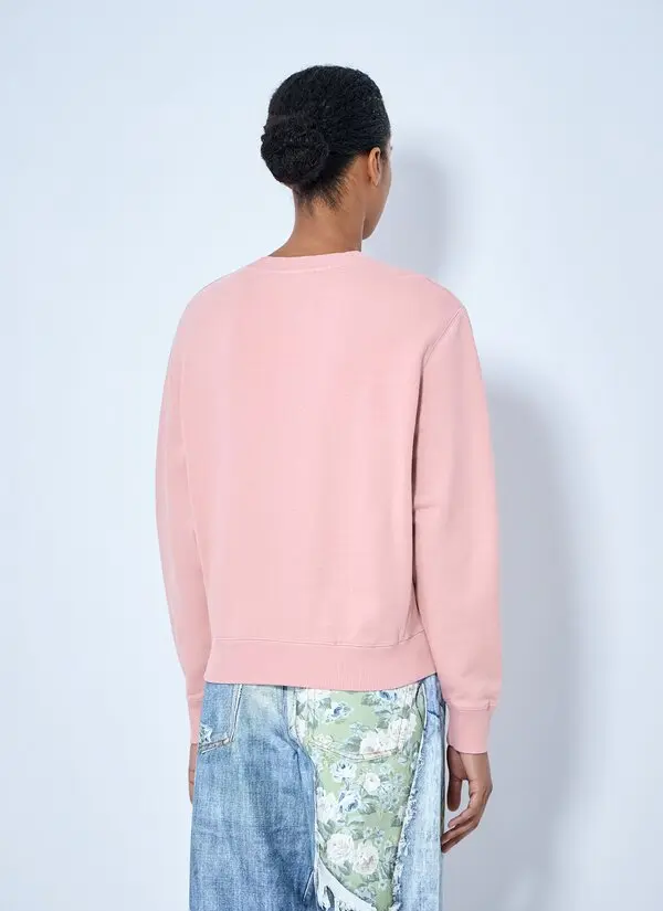Acne Studios Fleece Sweatshirt With Logo