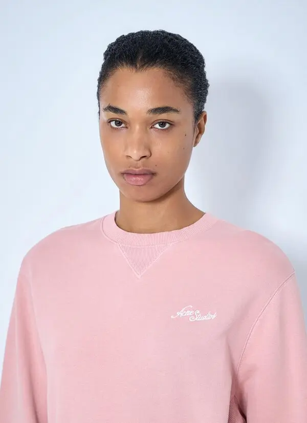 Acne Studios Logo Fleece Sweatshirt