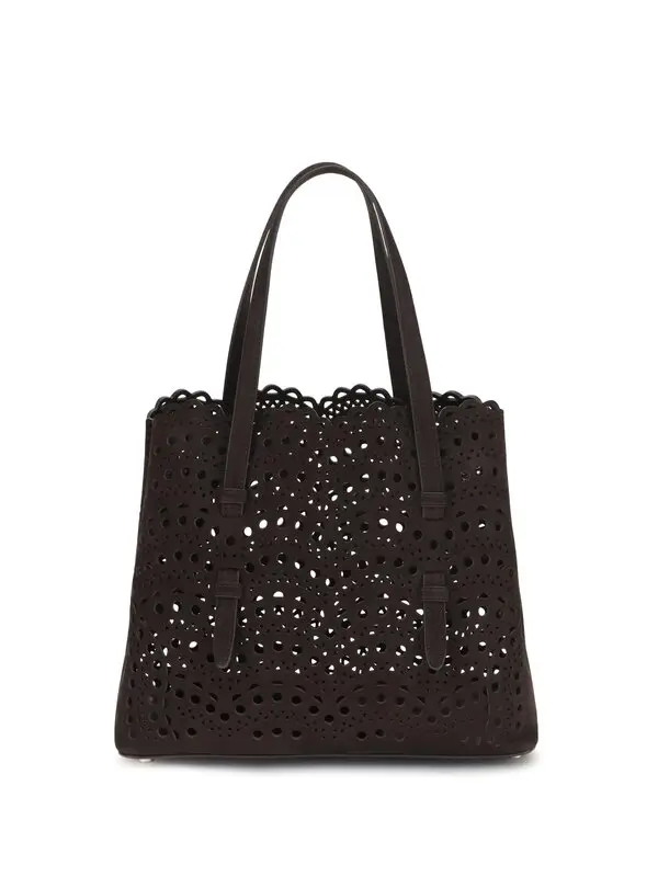 Alaïa Mina Medium Handbag - Brown