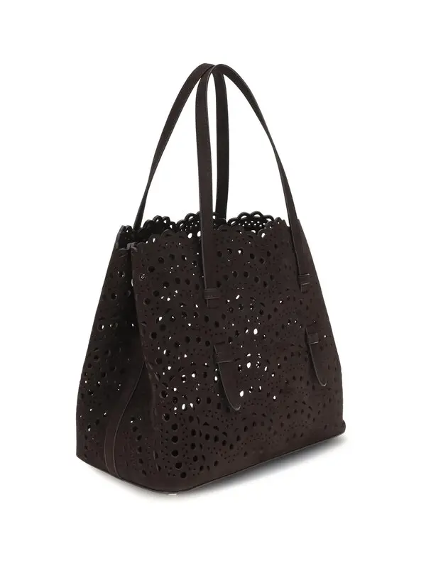 Alaïa Mina Medium Handbag - Brown