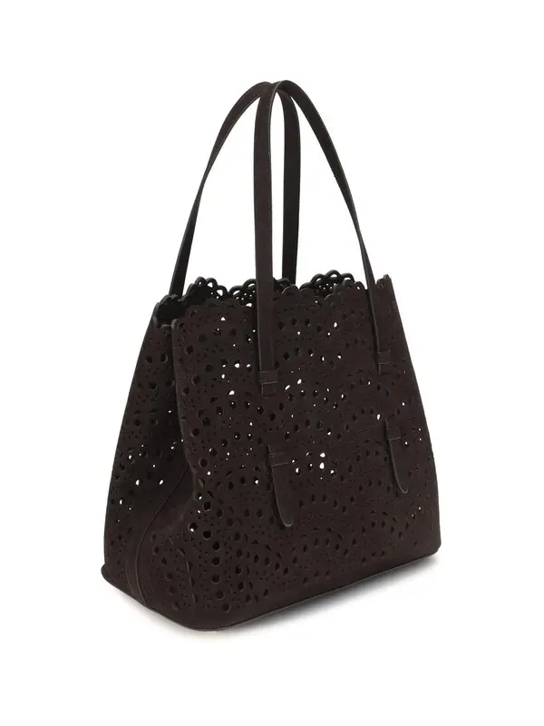 Alaïa Mina Medium Handbag - Brown