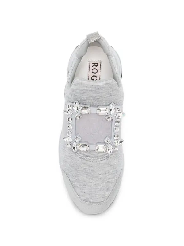 ROGER VIVIER Viv Run Strass Sneakers - Multicolor