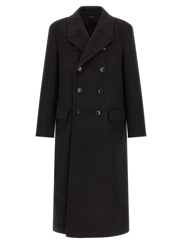 TOM FORD Luxury Melton Db Officer' Coat