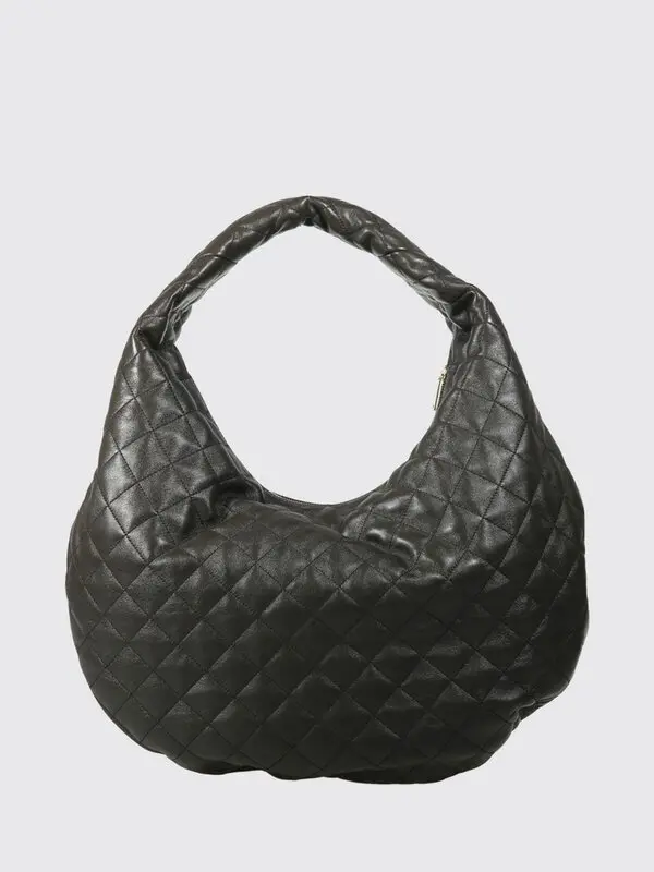 Saint Laurent Icare Matelasse Nappa Hobo Bag - Brown