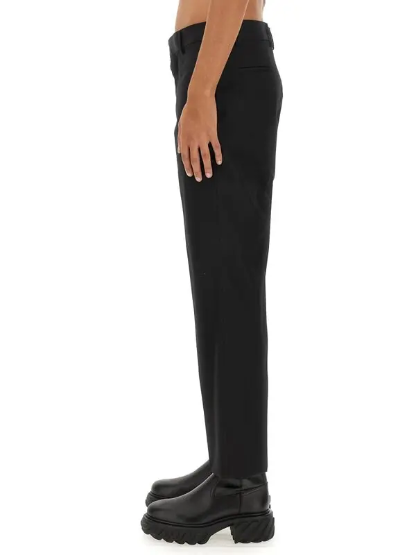 Off-White Wool Pants