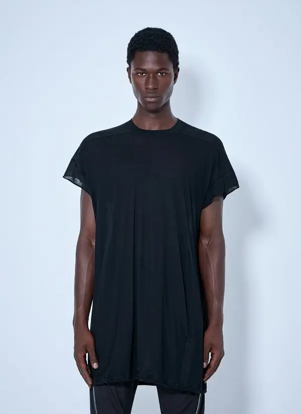 Rick Owens Jumbo Short Sleeve T-shirt - Black