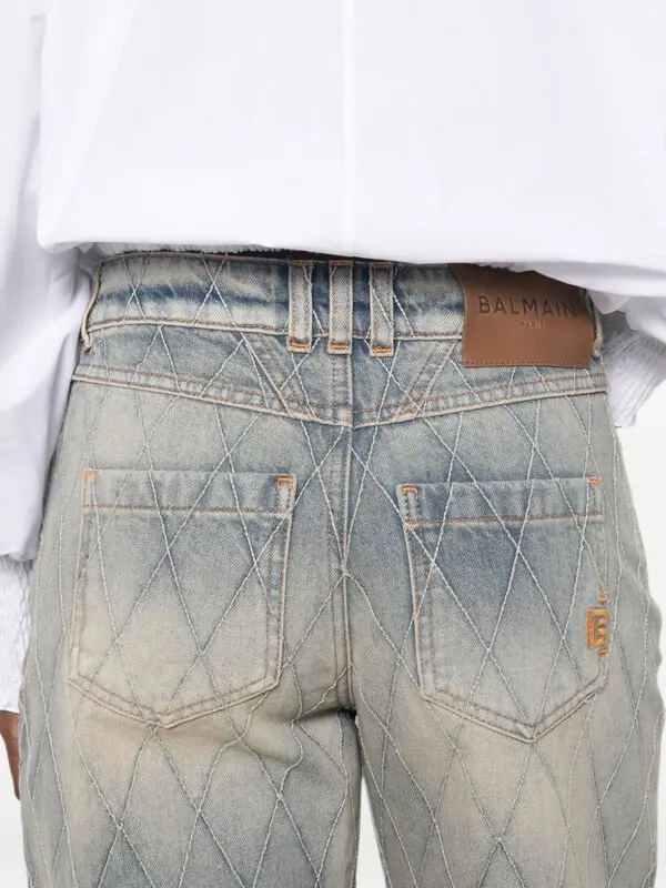 Balmain Denim Cotton Jeans