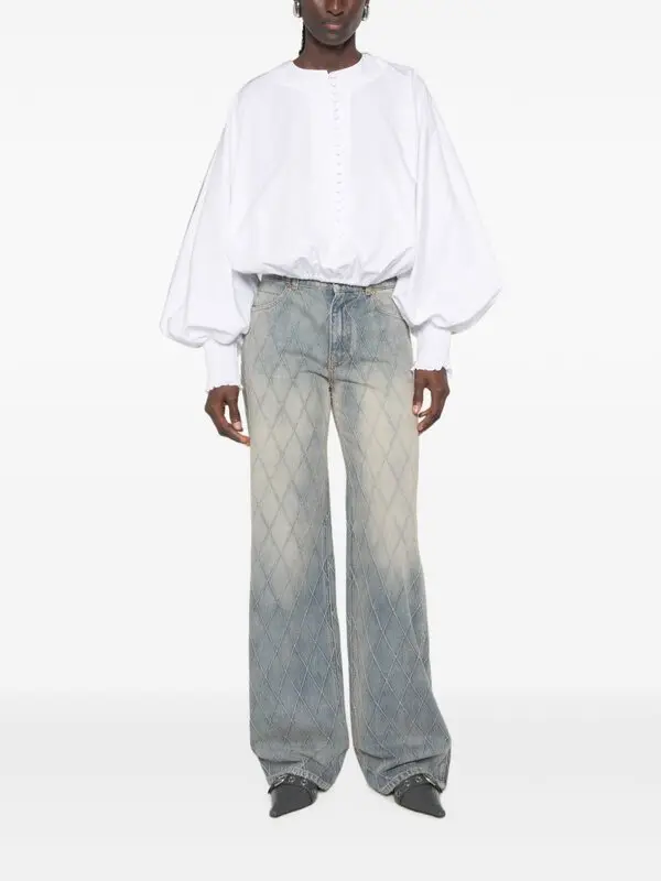 Balmain Denim Cotton Jeans - Multicolor