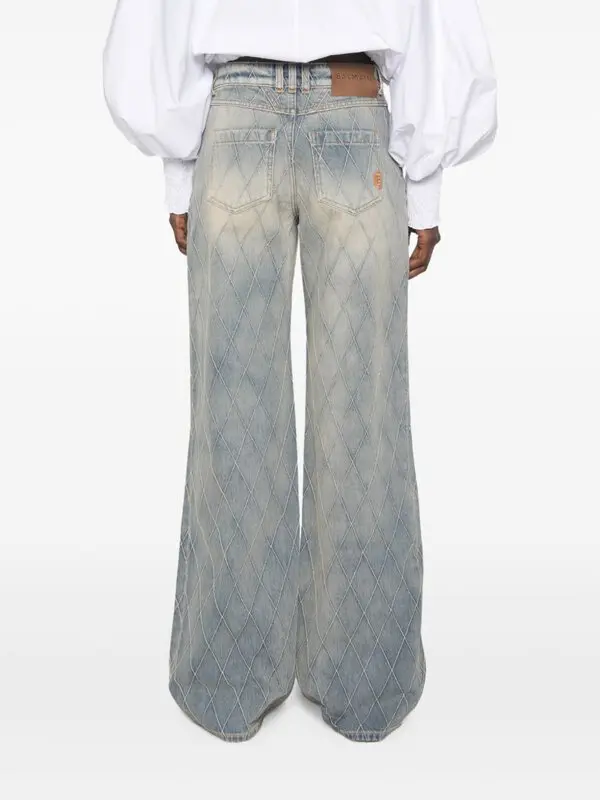 Balmain Denim Cotton Jeans - Multicolor