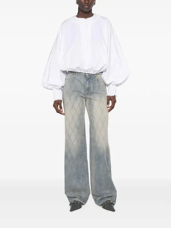 Balmain Denim Cotton Jeans - Multicolor
