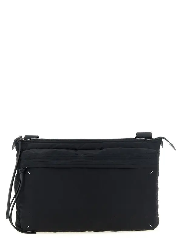 MAISON MARGIELA Zip Computer Bag East West' Crossbody Bag - Black
