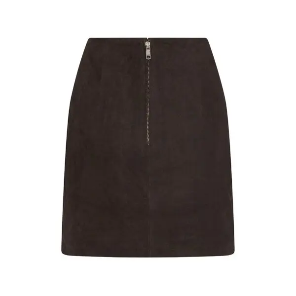 ROTATE BY BIRGER CHRISTENSEN Suede Skirt - Brown
