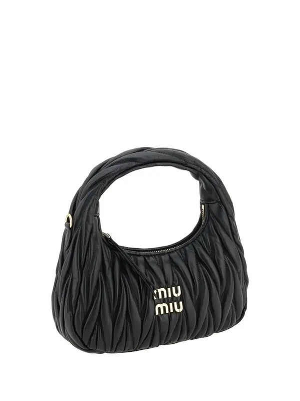 Miu Miu Wandler Hobo Handbag - Black