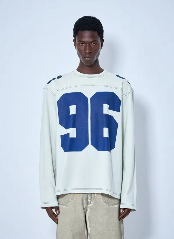 Acne Studios Long-sleeve Crewneck T-shirt - Cream