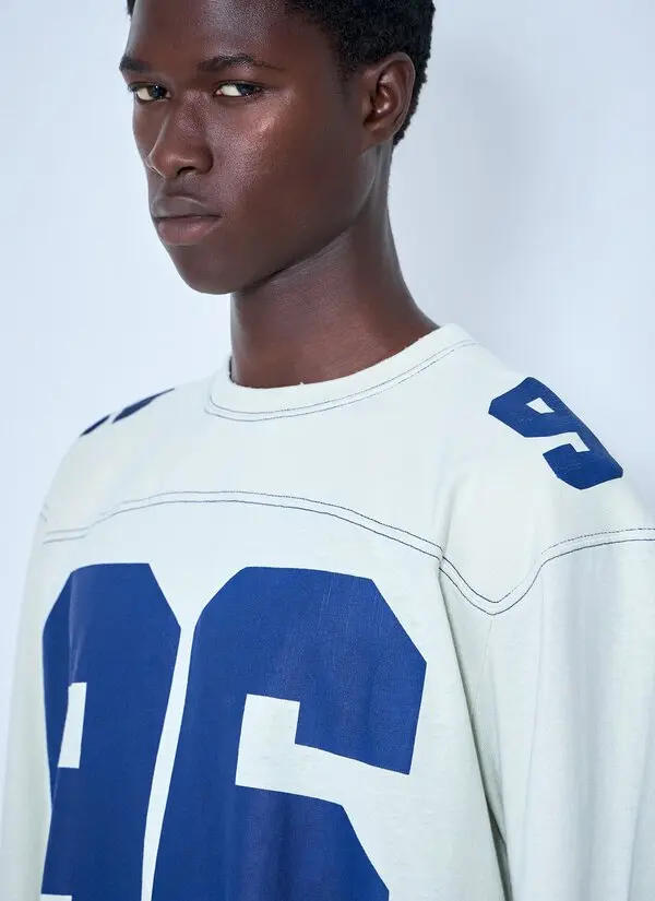 Acne Studios Long-sleeve Crewneck T-shirt - Cream