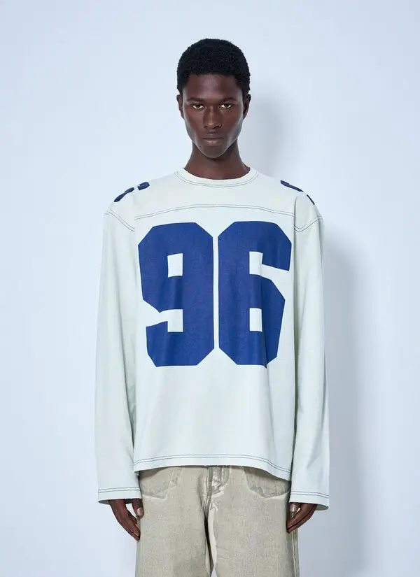 Acne Studios Long-sleeve Crewneck T-shirt - Cream