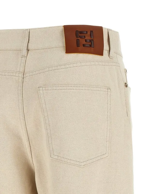 Fendi Ff Reverse' Jeans
