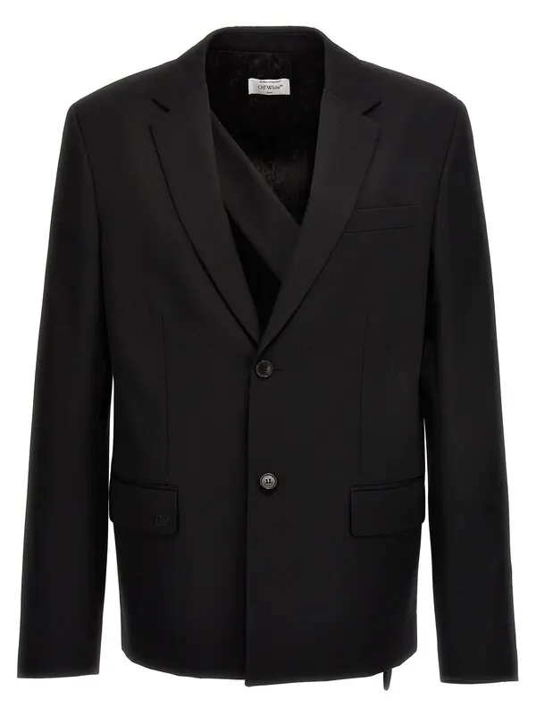Off-White Ow Embroidery' Blazer