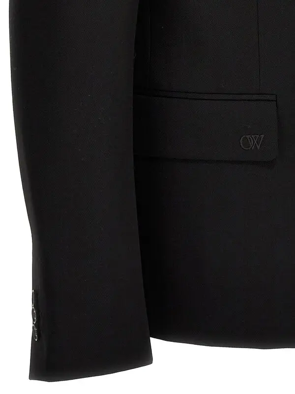 Off-White Ow Embroidery' Blazer
