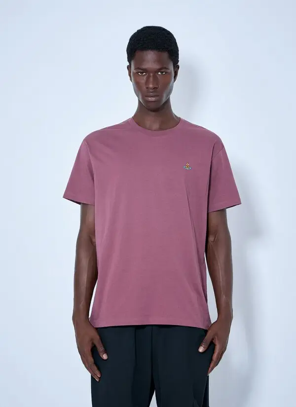 VIVIENNE WESTWOOD Classic T-shirt Orb - Purple