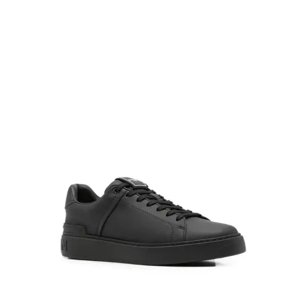 Balmain Low-top Leather Sneakers