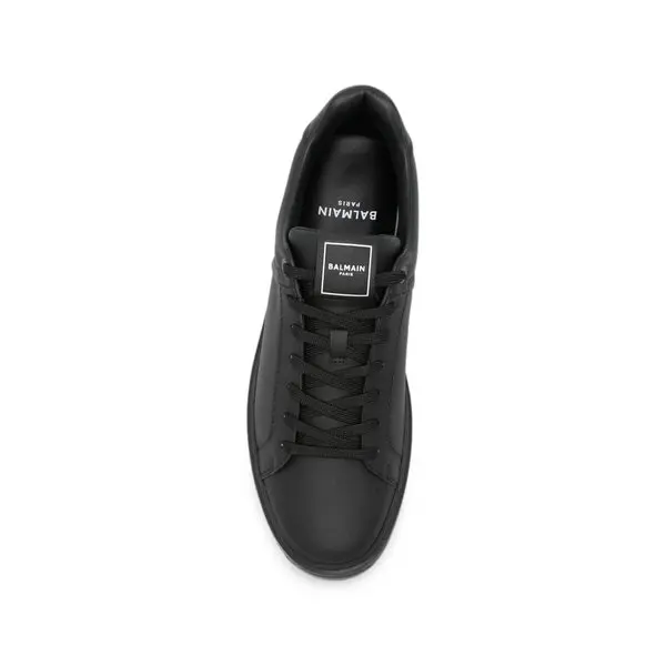 Balmain Low-top Leather Sneakers