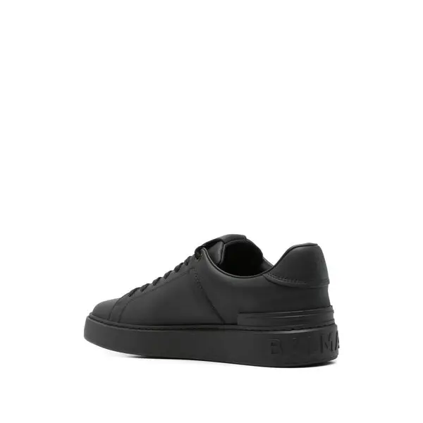 Balmain Low-top Leather Sneakers