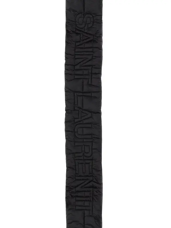 Saint Laurent Scarf With Logo