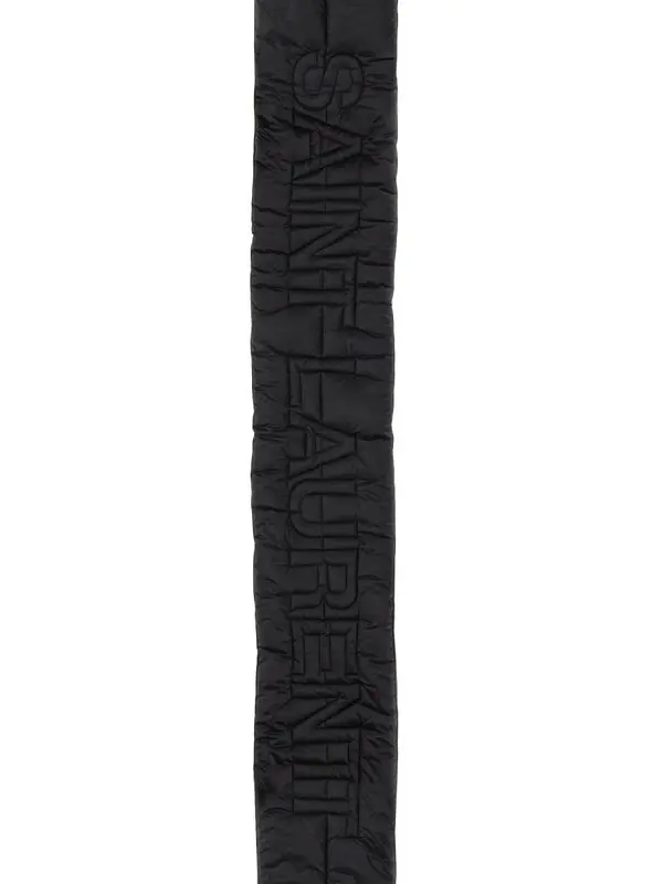 Saint Laurent Scarf With Logo