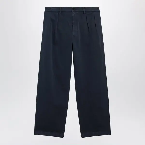 Prada Cotton Trousers - Blue