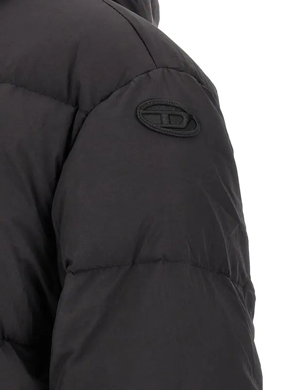 DIESEL® W-rolfys-wrd' Down Jacket - Black