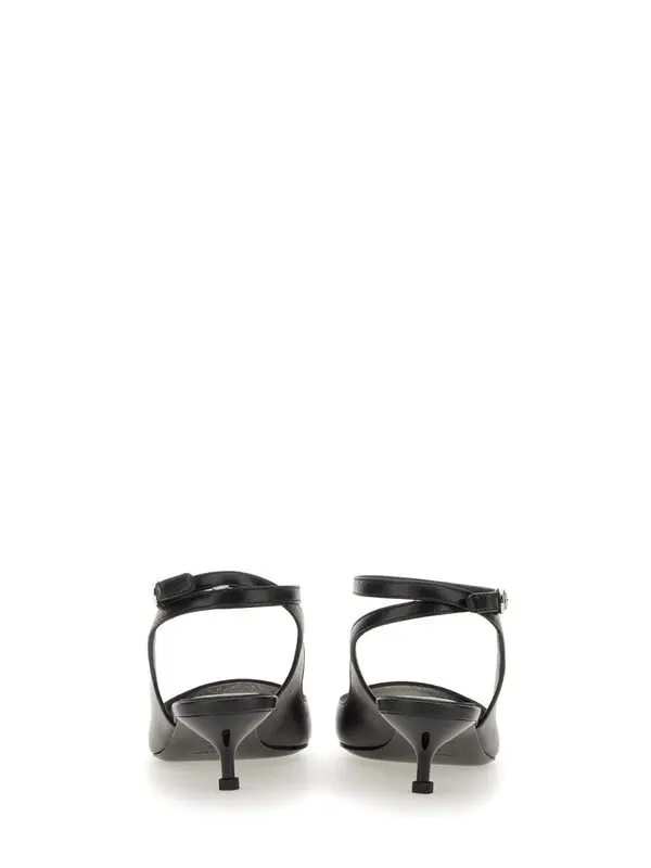 Alexander McQueen Leather Punk Sandal