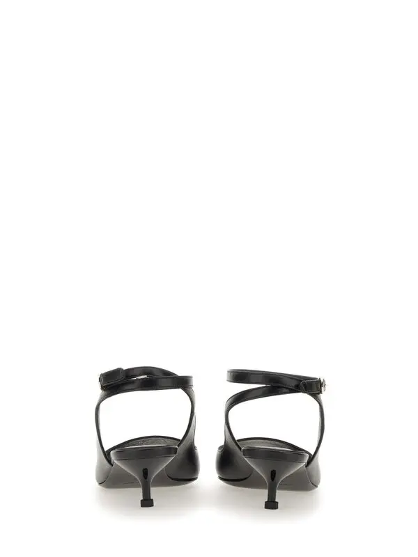 Alexander McQueen Leather Punk Sandal