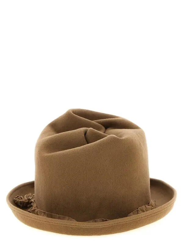 Yohji Yamamoto Curled Crown Hat