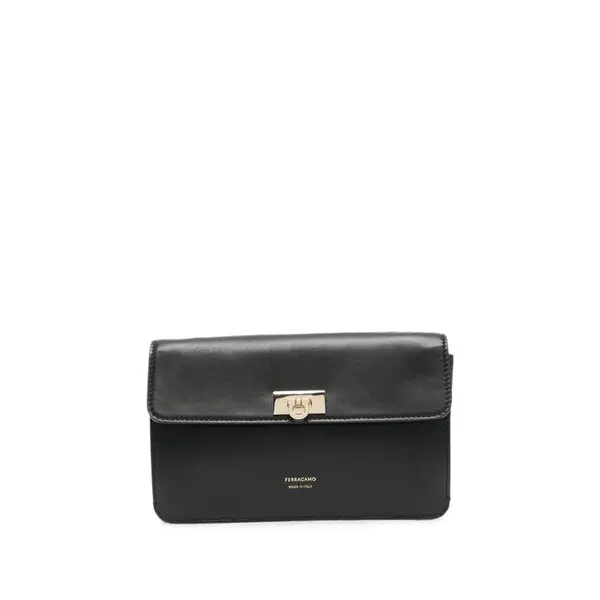 FERRAGAMO Gancini Flap Mini Bag