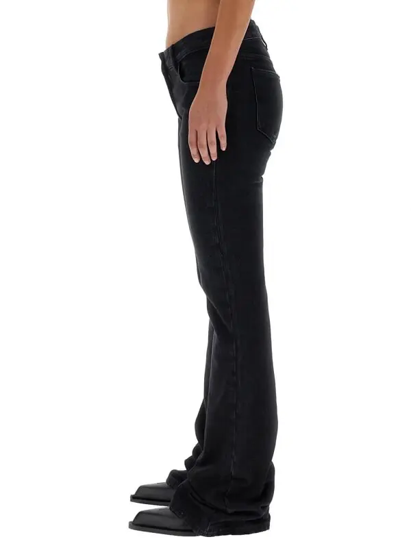 Off-White Jeans Wide Leg - Black