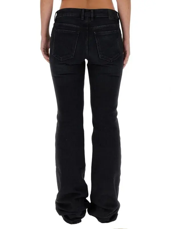 Off-White Jeans Wide Leg - Black