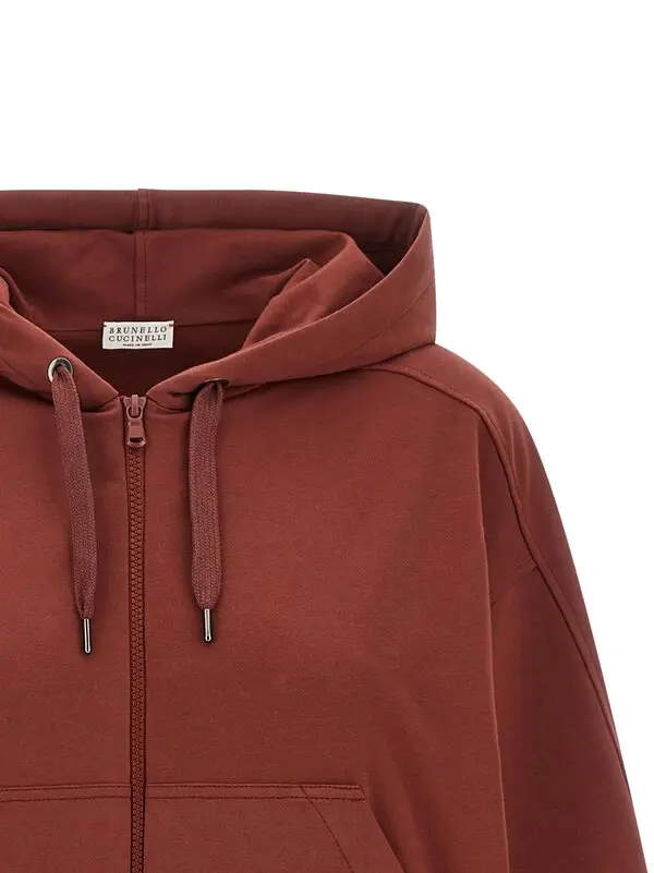Brunello Cucinelli Solomei Ad Mcccxci' Hoodie - Multicolor