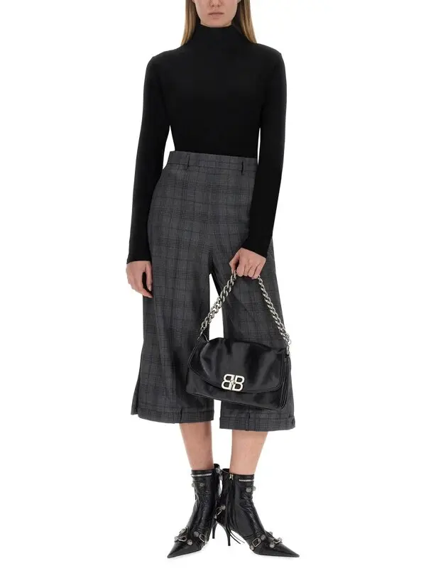 Balenciaga Wool Shorts - Gray