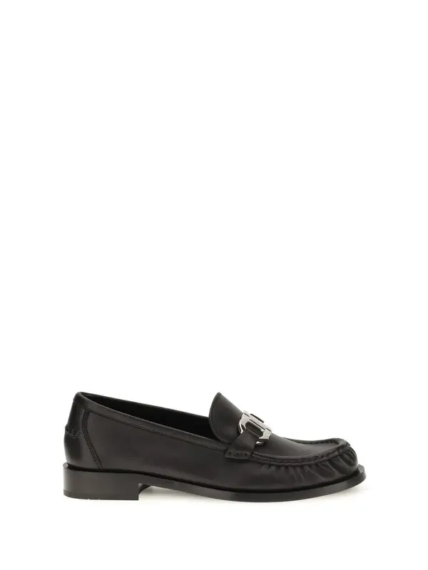 FERRAGAMO Leather Loafers