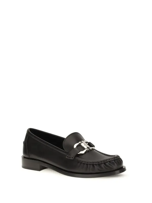 FERRAGAMO Leather Loafers