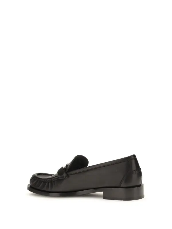FERRAGAMO Leather Loafers