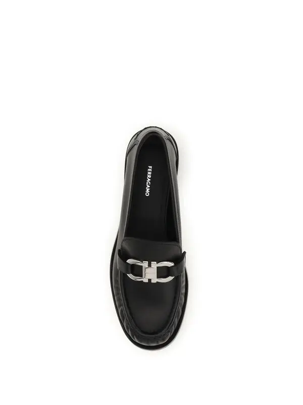 FERRAGAMO Leather Loafers