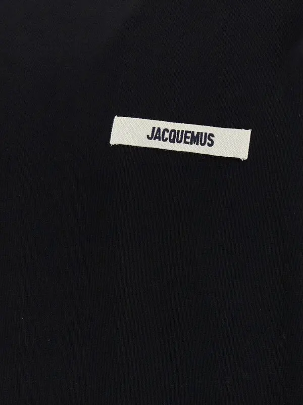 Jacquemus Le Sweatshirt Gros Grain' Sweatshirt - Black