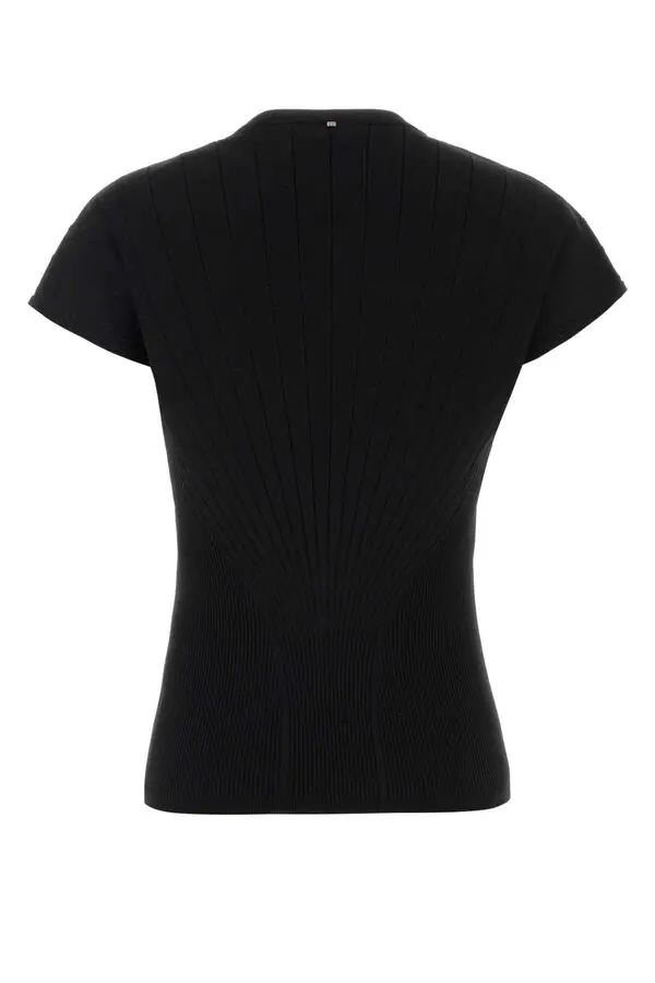 Sportmax Viscose Blend Samba Top - Black